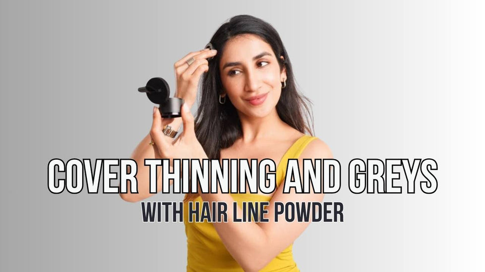 Thinning Hair Solutions: 4 Reasons To Use A Hairline Powder – Nish Hair